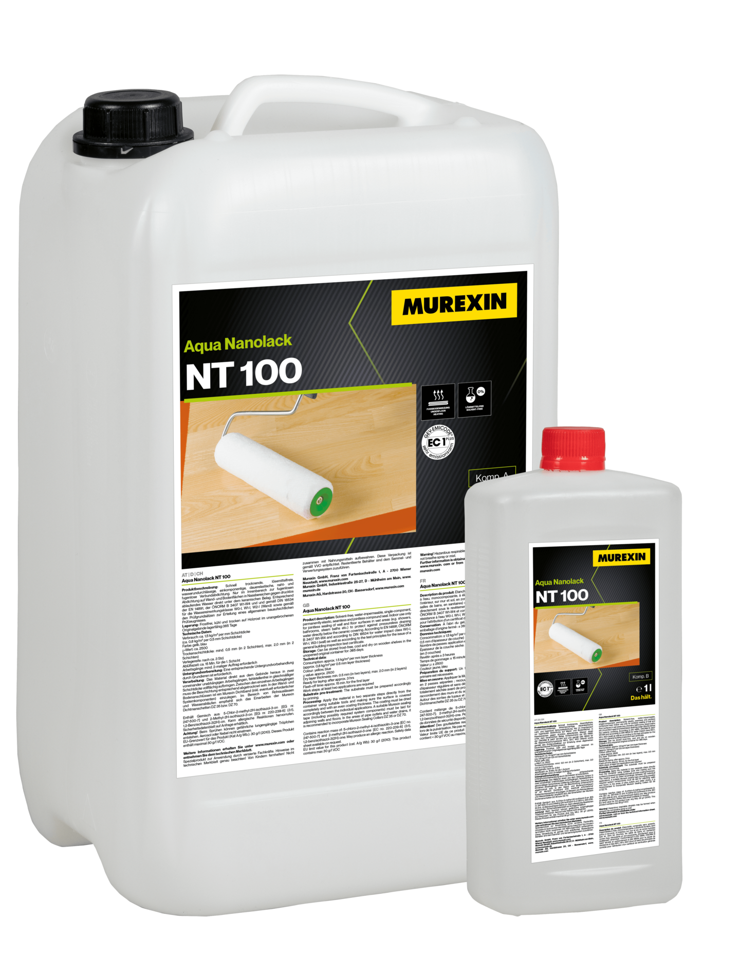 Lac pentru parchet Nanolack NT 100 - Murexin RO