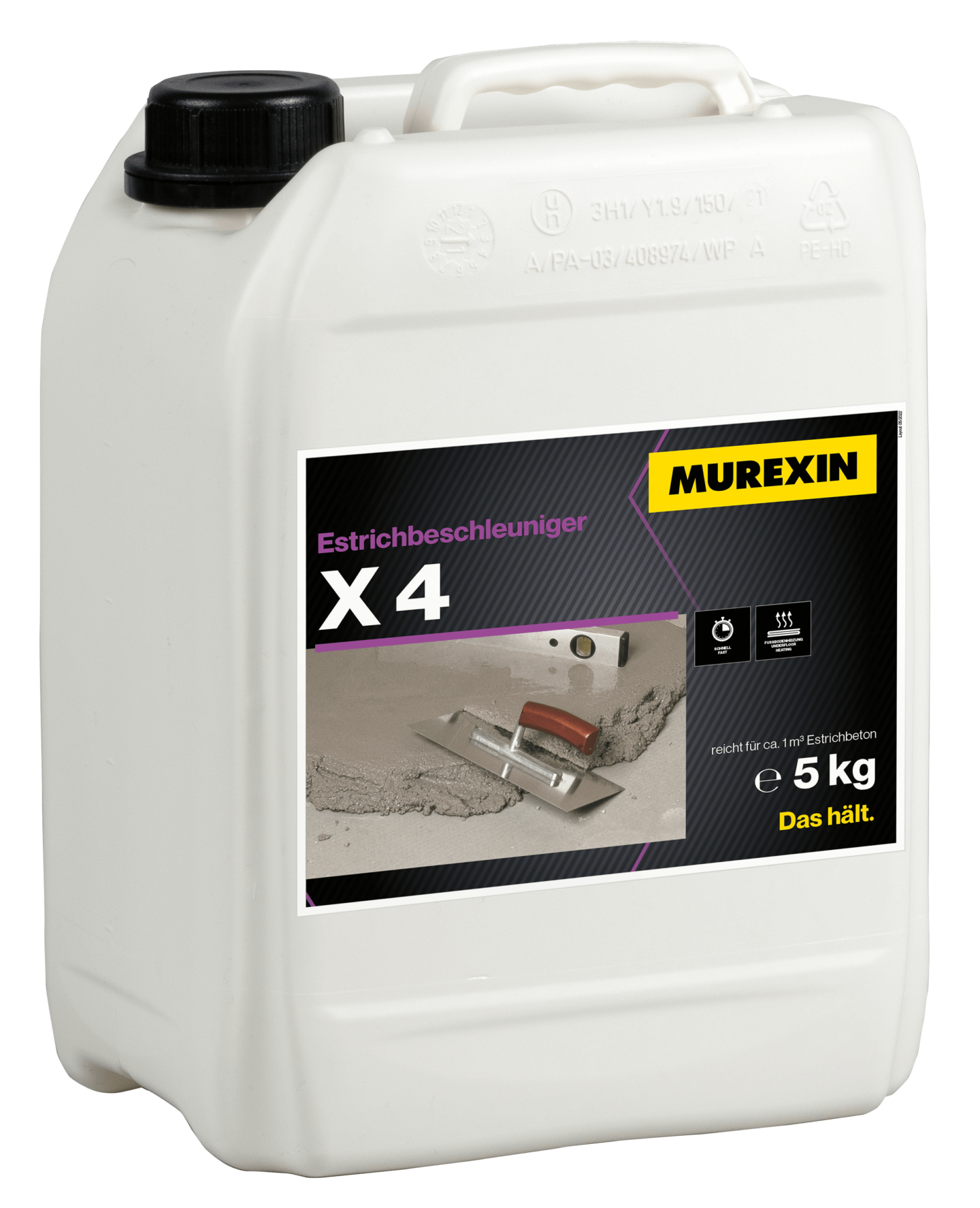 X 4, pospešilo za estrih - Murexin SI