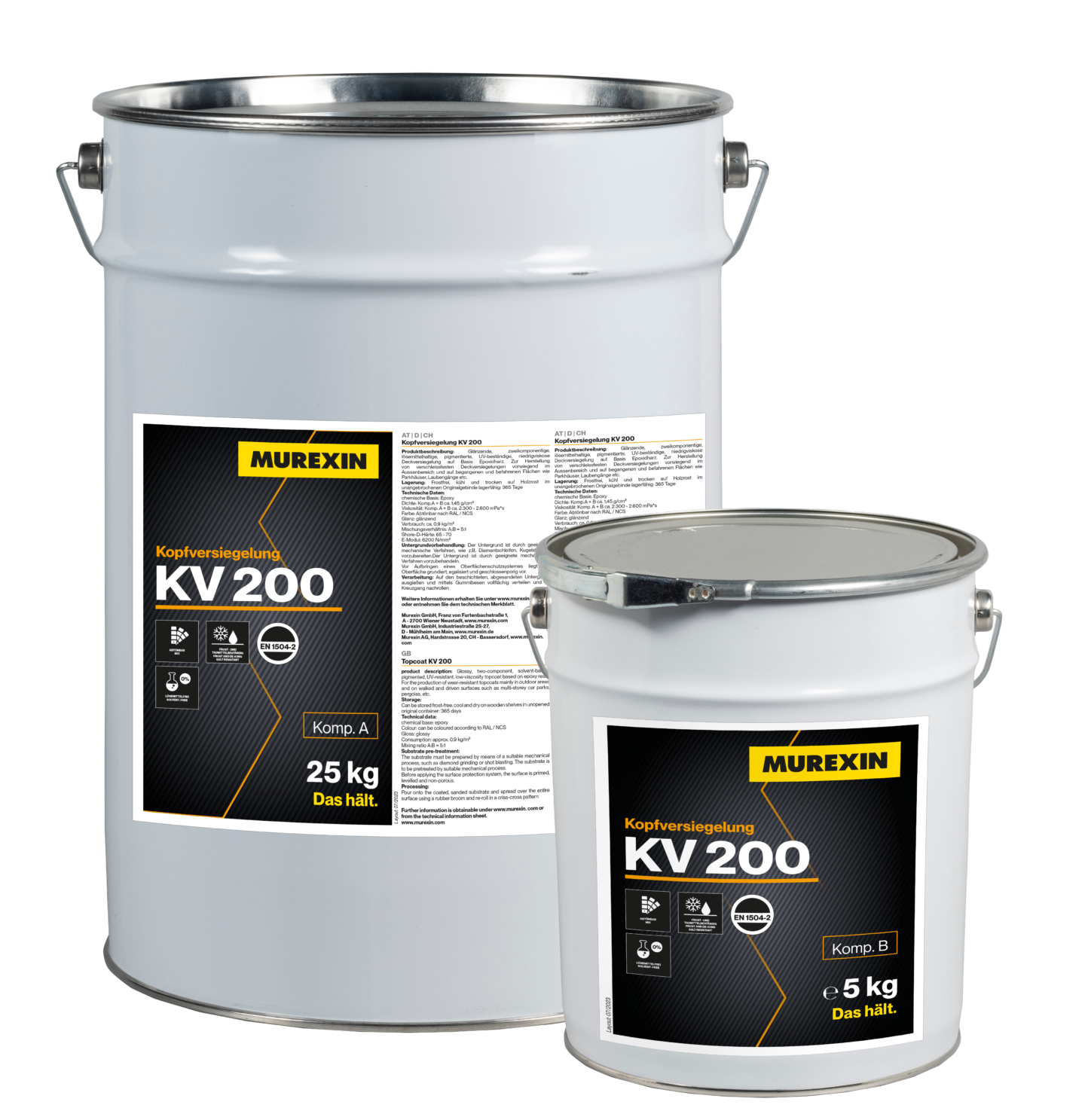 KV 200, zaključni sijajni premaz - Murexin SI